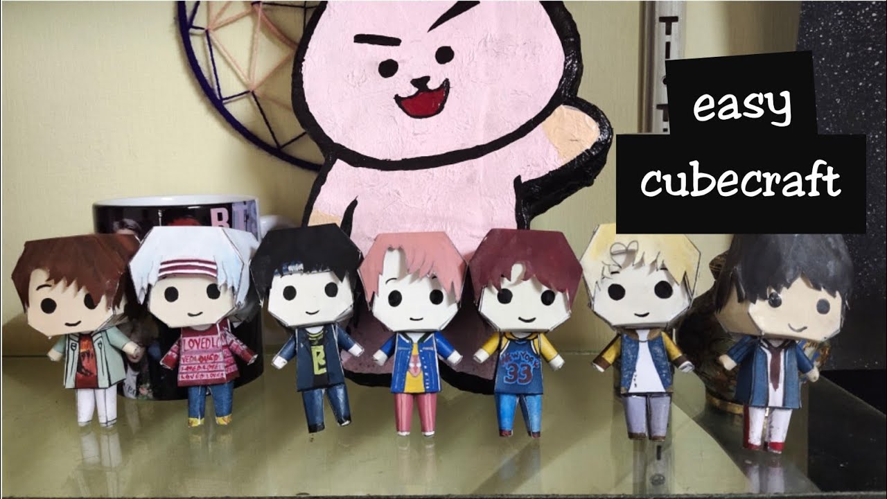 BTS cubecraft |DNA theme | Neha - YouTube