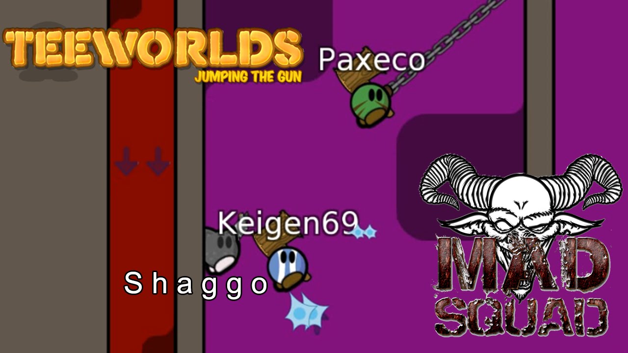 Teeworlds / Mad Squad - Cap 1.1 - YouTube