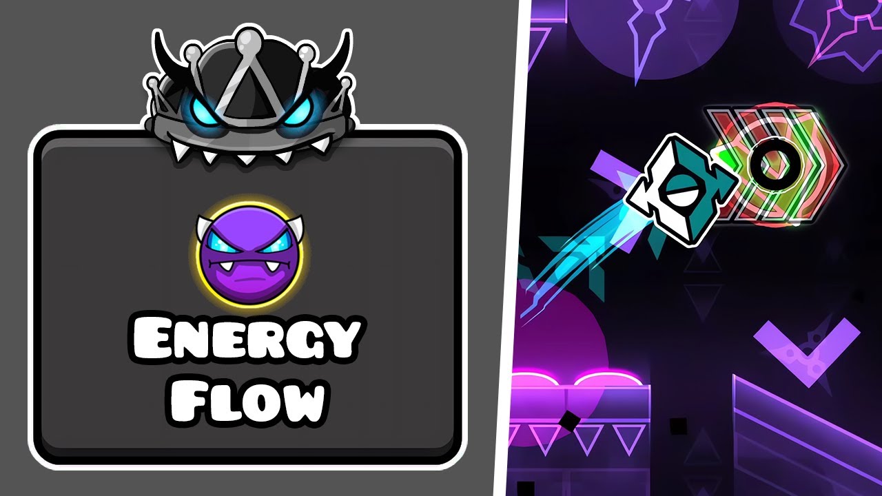 WEEKLY DEMON #214: "Energy Flow" (EASY DEMON) by ImMaxX1 | Geometry ...