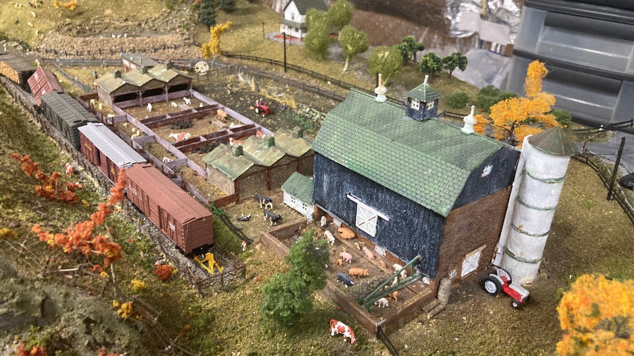 The N Scale Architect: The Farm. N Scale Model Railroading. - YouTube