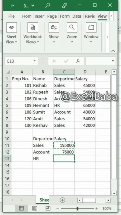 Quick Summarise Excel Data Excel Pivottable Exceltutorial