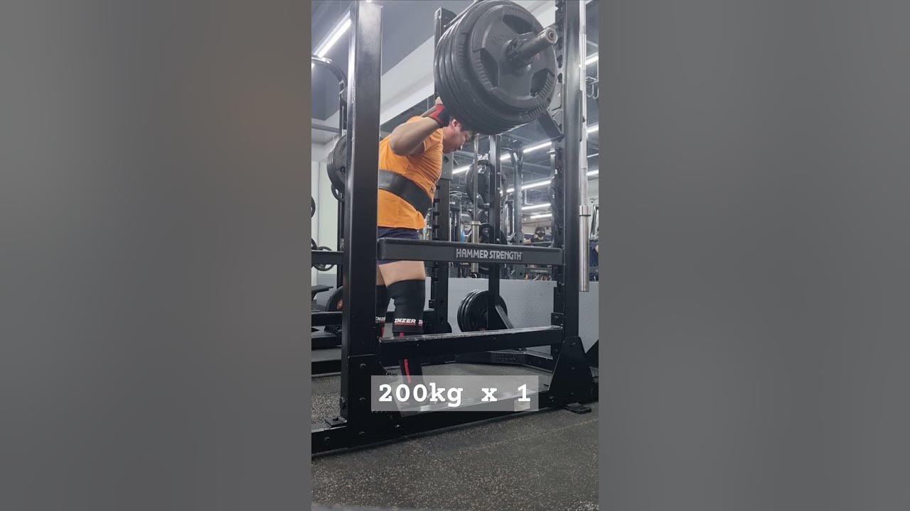 남자라면 죽기전에 스쿼트 200kg해봐야죠? - YouTube