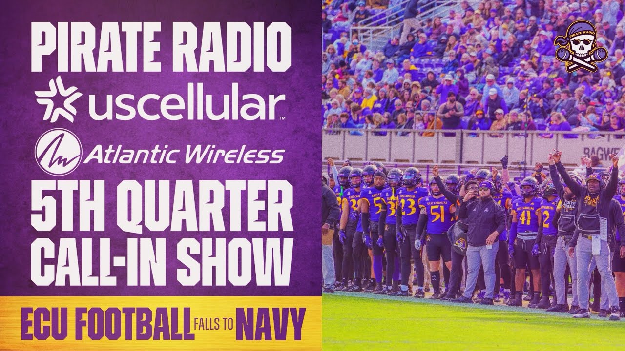 US Cellular 5th Quarter Call-In Show - ECU vs Navy - YouTube