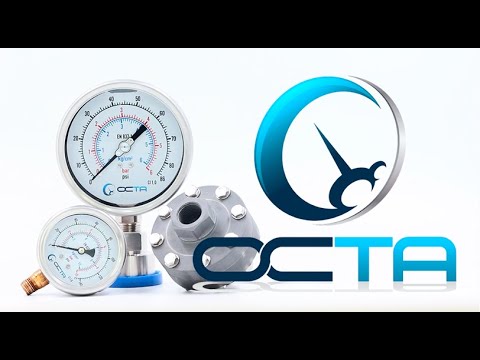 Pressure Gauge and Diaphragm Seals [OCTA Instrument] - YouTube
