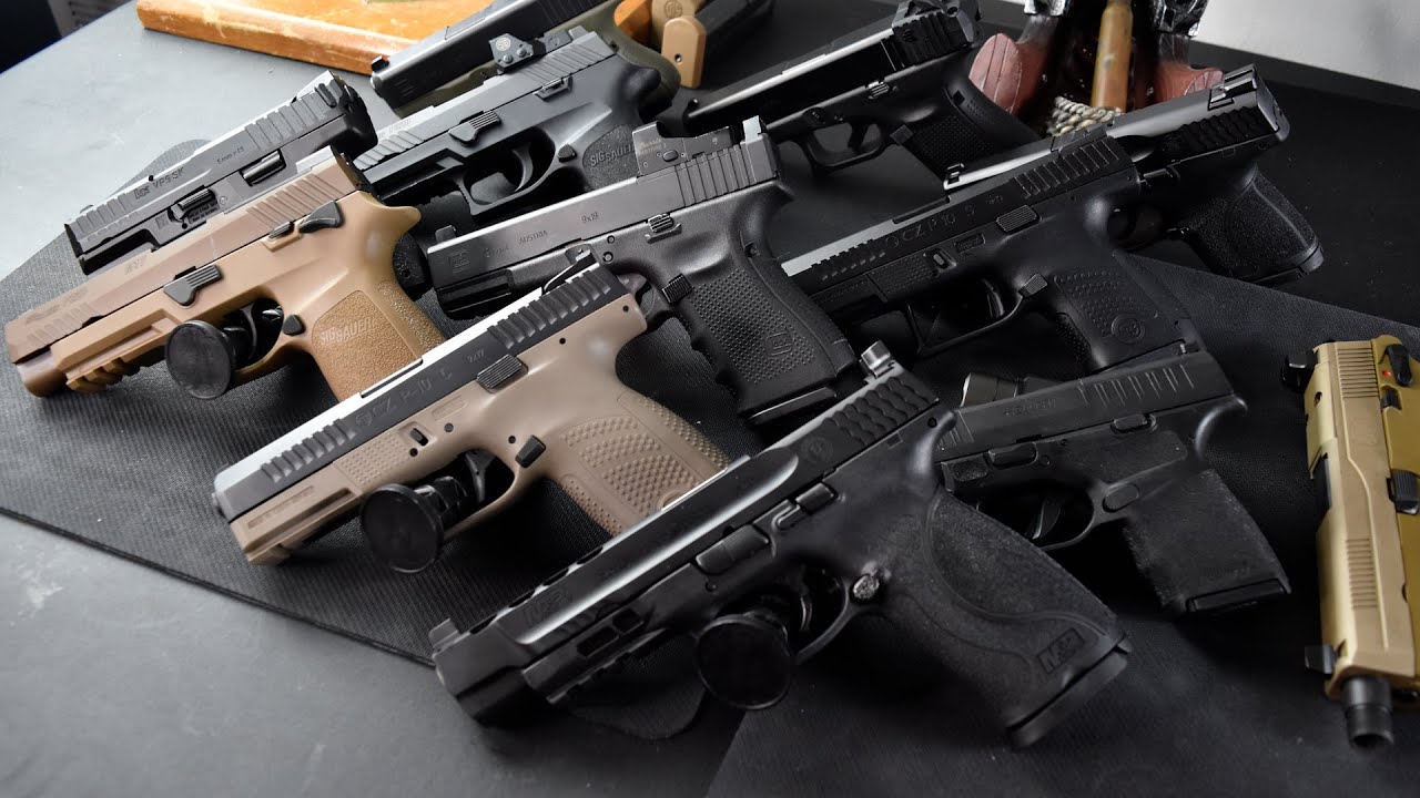 Most Popular Guns Lineup & Comparison - YouTube