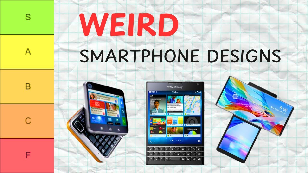 I am ranking the craziest smartphone designs - YouTube
