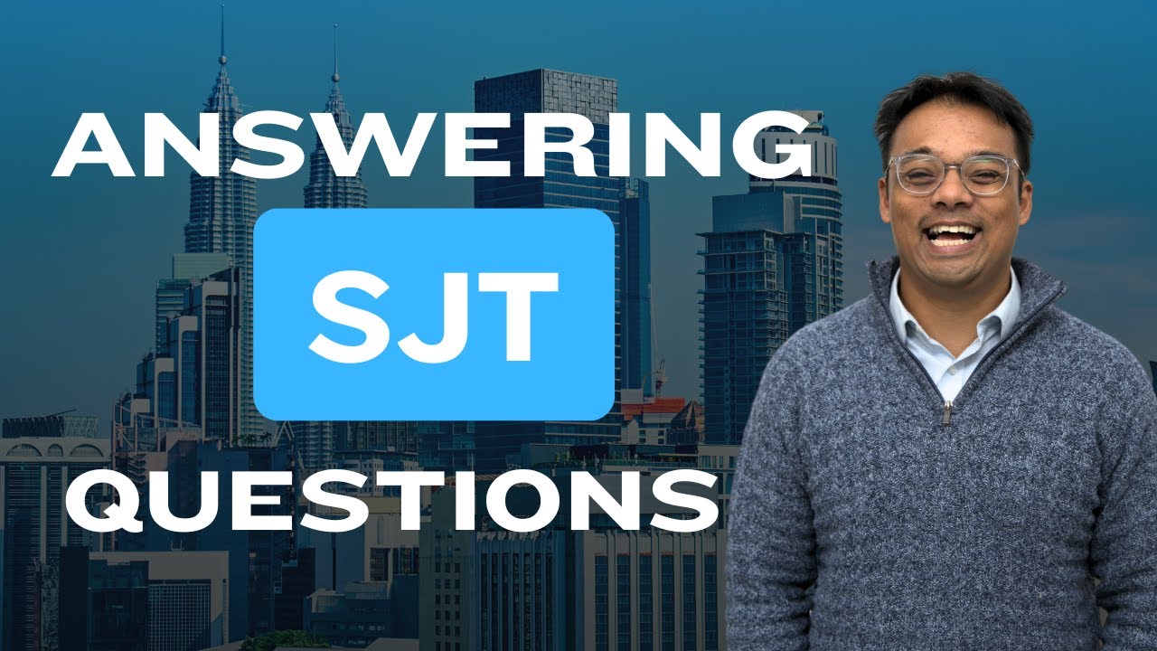 Answering SJT Questions | 4 Step Framework - YouTube
