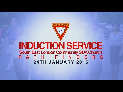PATHFINDER'S INDUCTION SERVICE - YouTube
