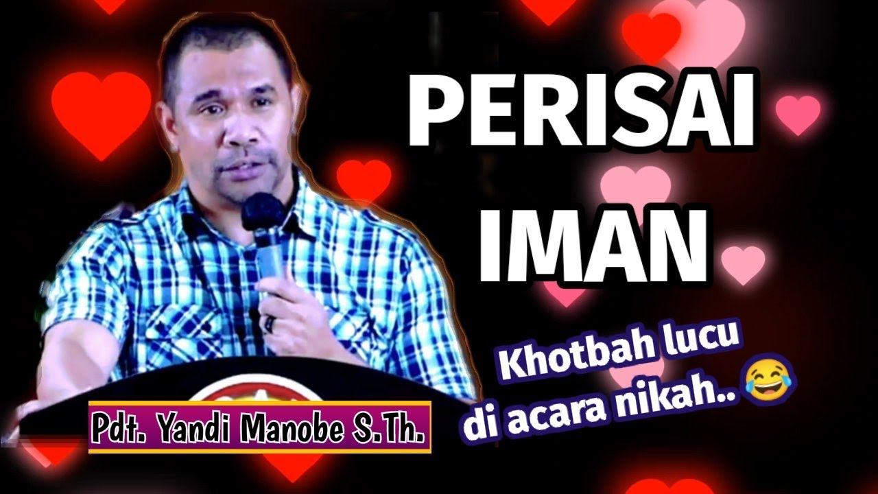 PERISAI IMAN_ PDT. YANDI MANOBE S.TH_ KHOTBAH KRISTEN. - YouTube