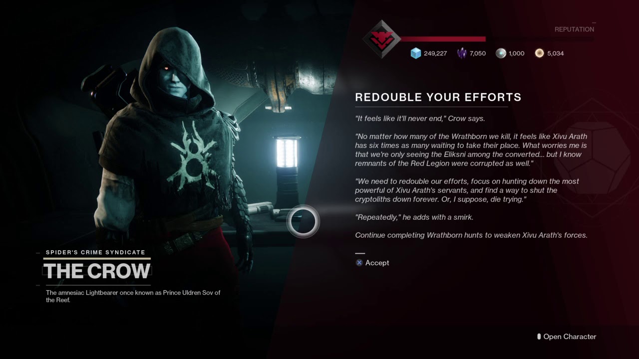 Redouble Your Efforts | Speak to Crow | Season of the Hunt - YouTube