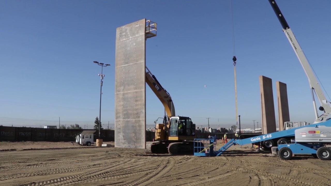Construction Begins on Prototype Walls to Separate United States and ...
