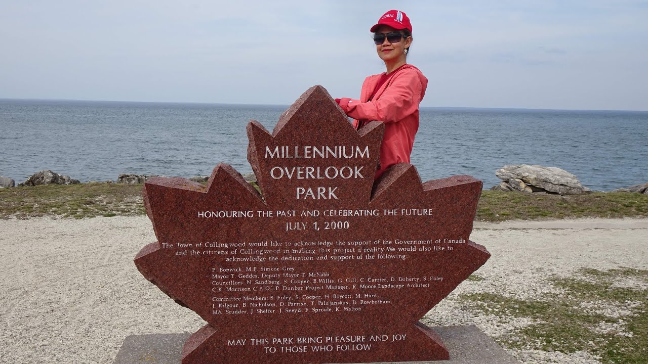 #4K Breathtaking Views #Millennium_Overlook_Park in Collingwood ...