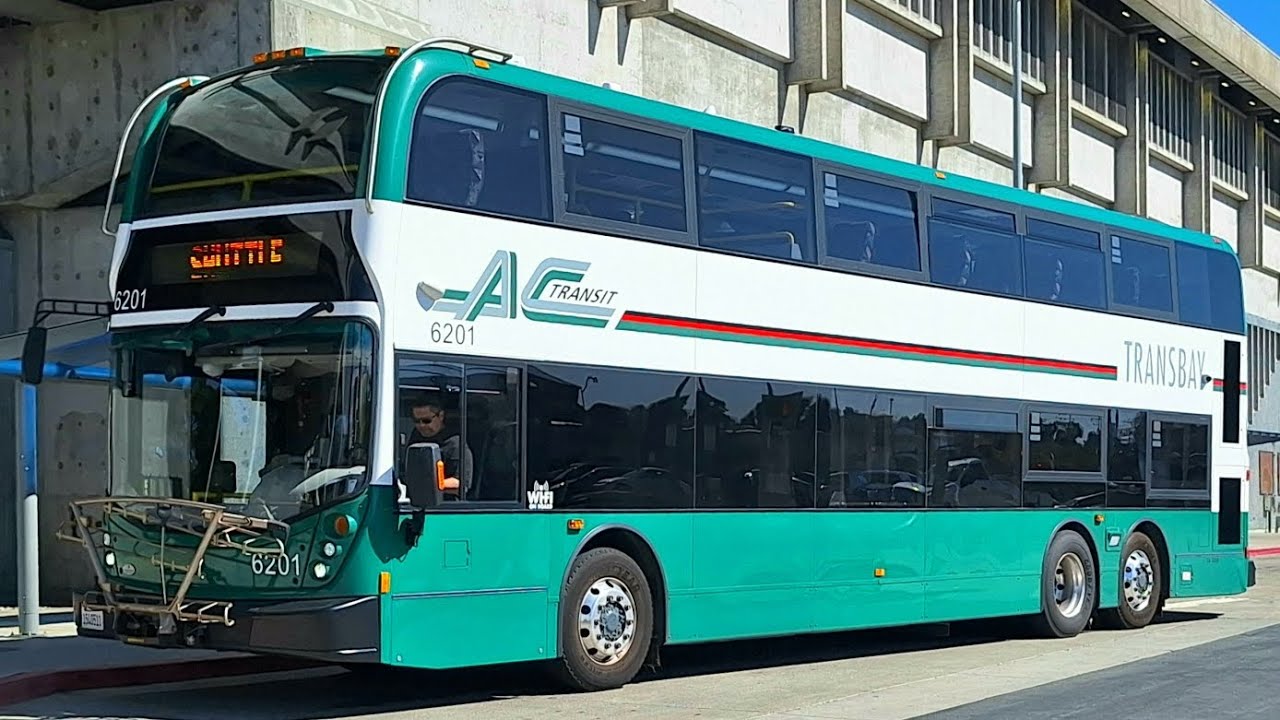 BART Bus Bridge | AC Transit 2018 Alexander Dennis Enviro500 #6201 (to ...