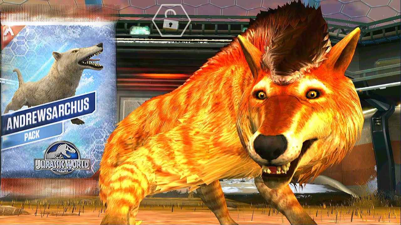 UNLOCKED ANDREWSARCHUS X3 MAX LEVEL 40 | JURASSIC WORLD THE GAME - YouTube
