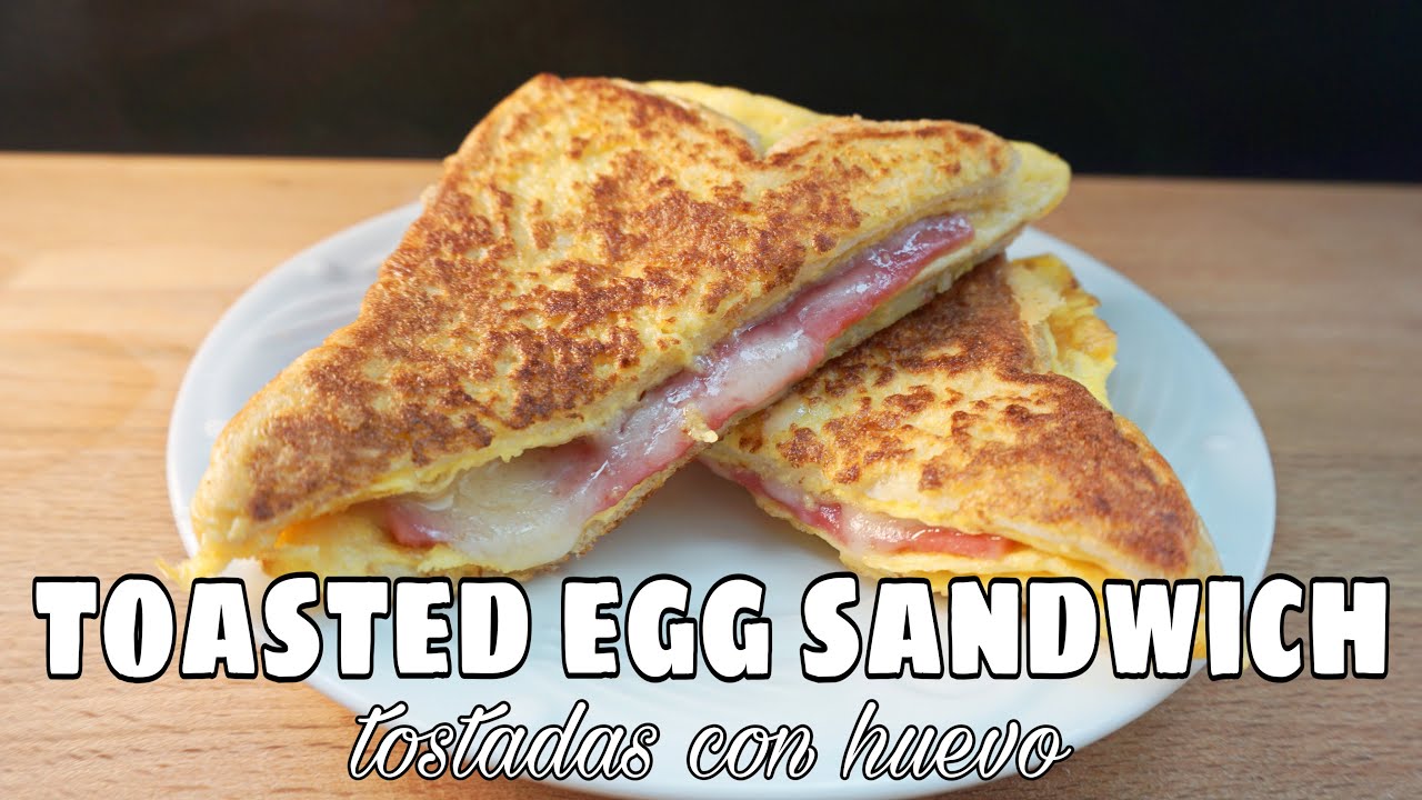 HOW TO MAKE FRENCH TOAST | french toast omelette sandwich | pan ...