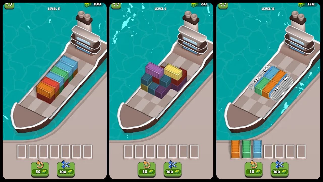 Block Sort : Dock Game — Mobile Game | Gameplay Android - YouTube