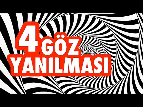 4 İlginç Göz Yanılması Bir Arada