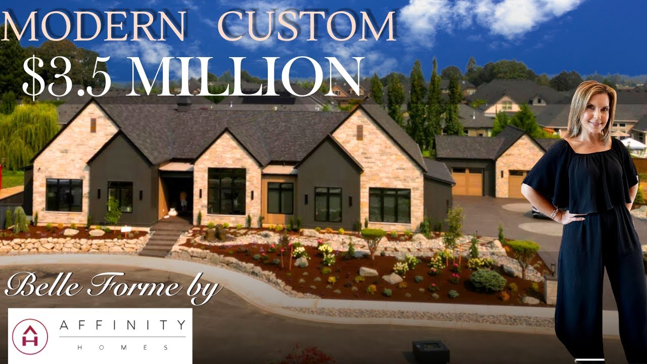 LUXURY Home Tour | Parade of Homes | Felida Washington - YouTube