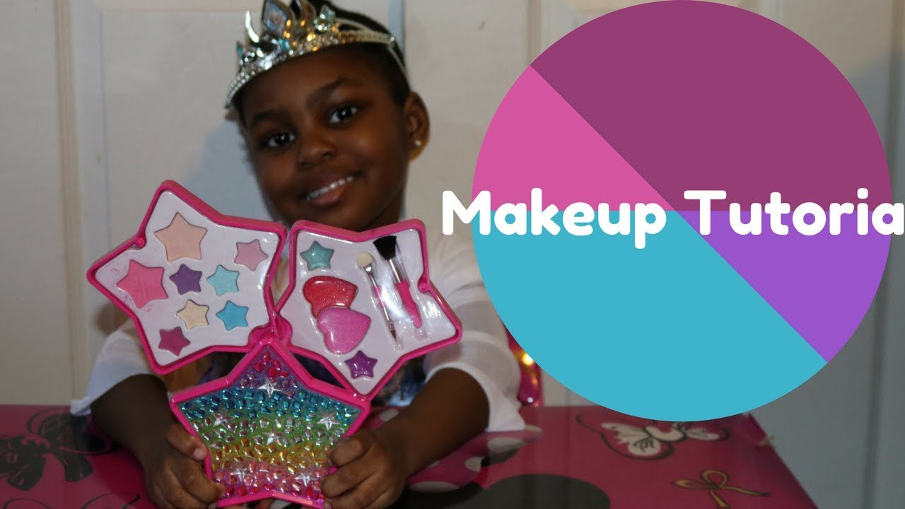 CUTEST KID MAKUP TUTORIAL FULL FACE - YouTube