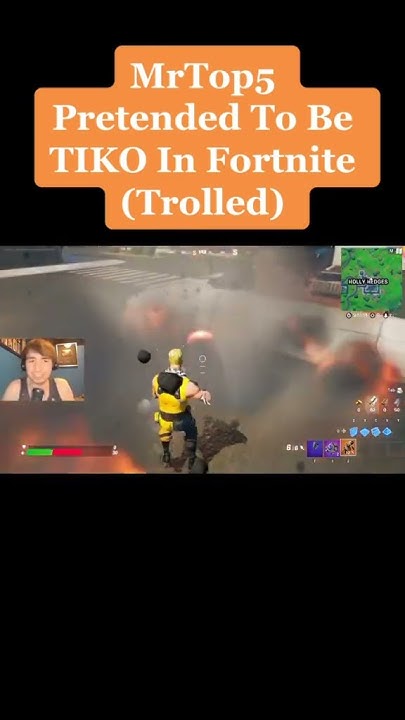MrTop5 Pretended To Be TIKO In Fortnite (Trolled) - YouTube