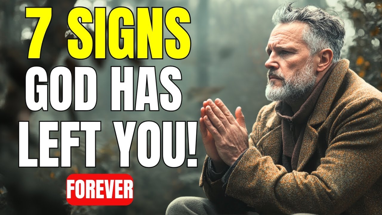 If you see these 7 signs, God has left you (Christian Motivation) - YouTube