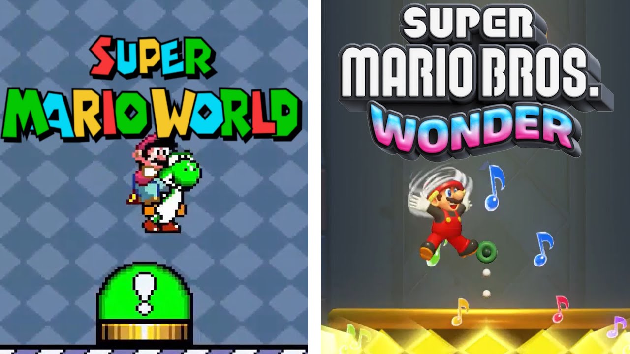 SUPER MARIO BROS. WONDER - All Music References - YouTube