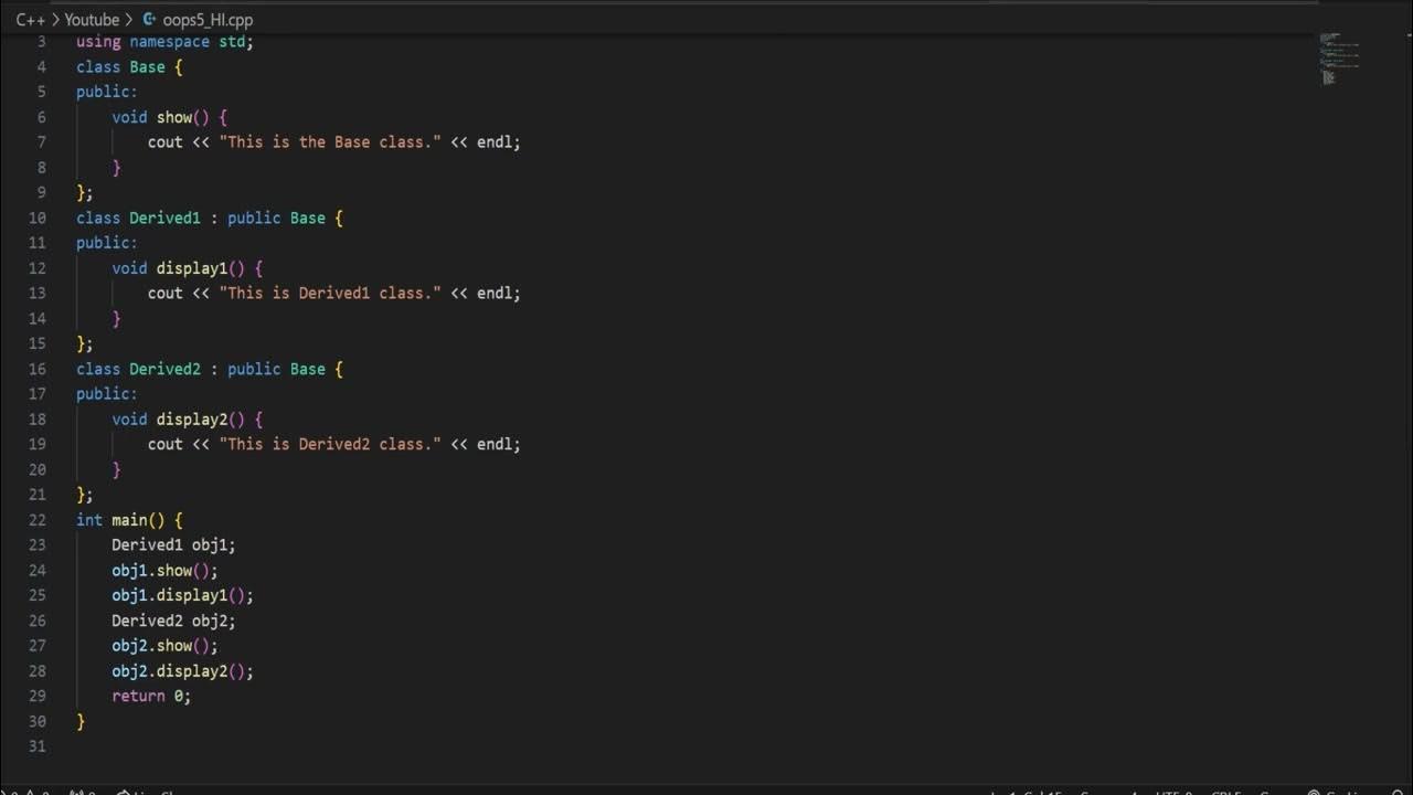 Object-Oriented-Programming(Practice)-8 - YouTube