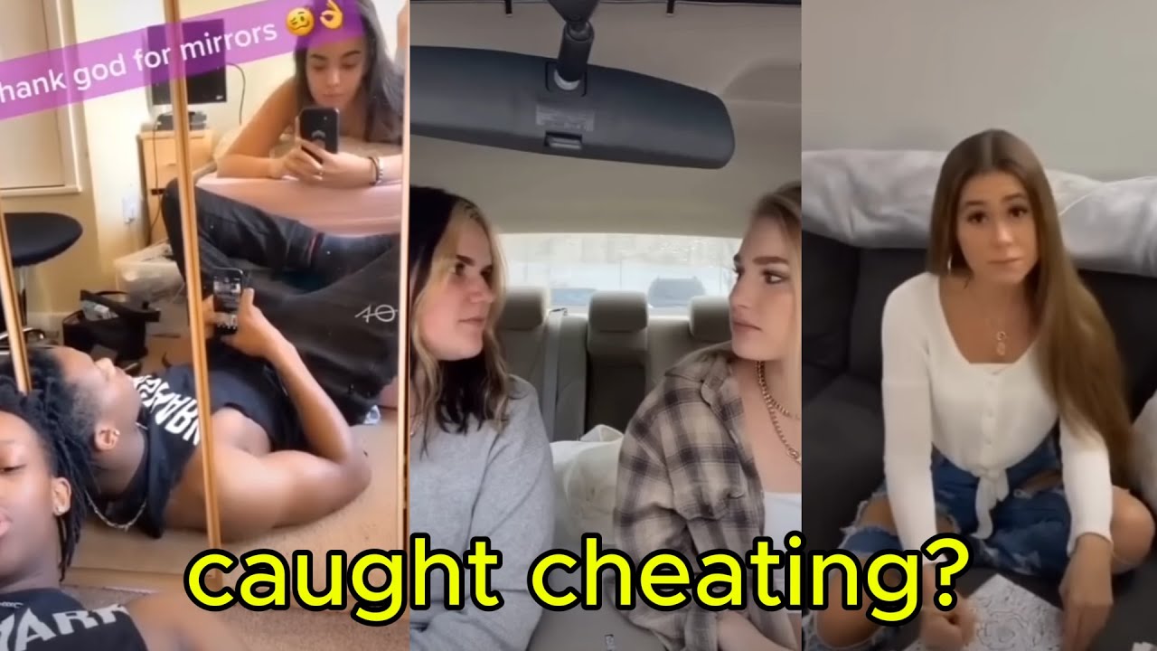 caught cheating tiktok compilations - YouTube
