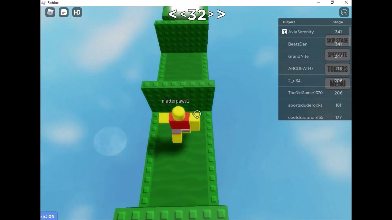 Roblox sea's difficulty chart obby stages 1-60 - YouTube