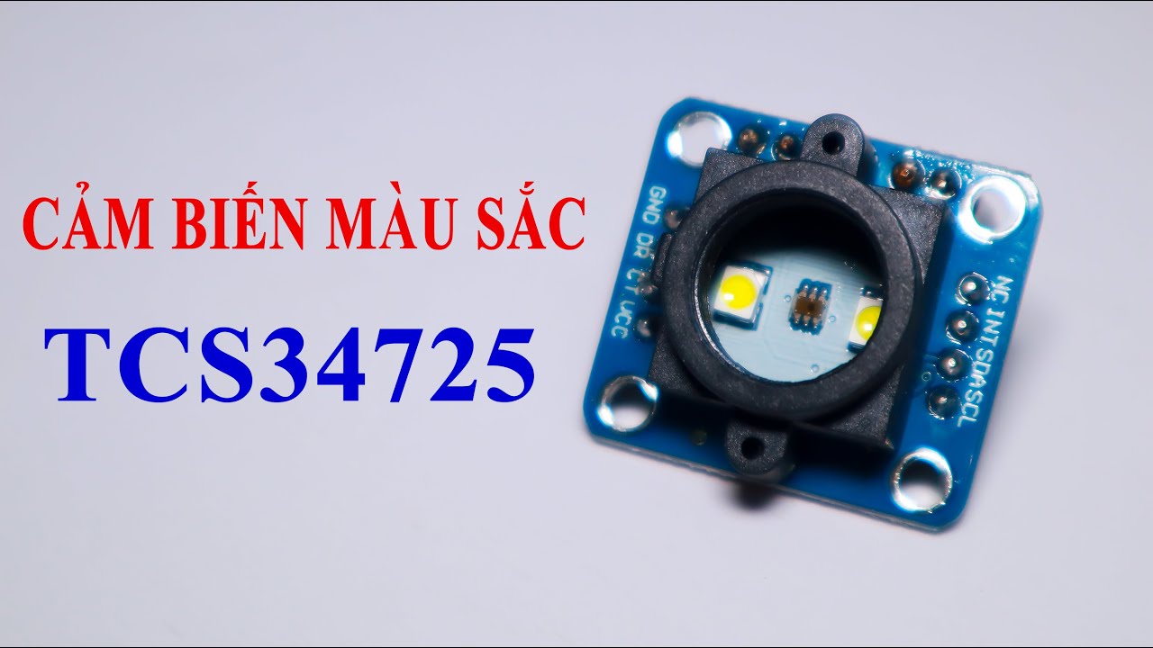 Arduino | CẢM BIẾN MÀU SẮC TCS34725 - YouTube
