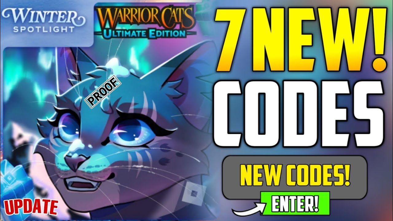 ⚠️NEW CODES WORKING WARRIOR CATS ULTIMATE EDITION CODES 2024 - WARRIOR ...