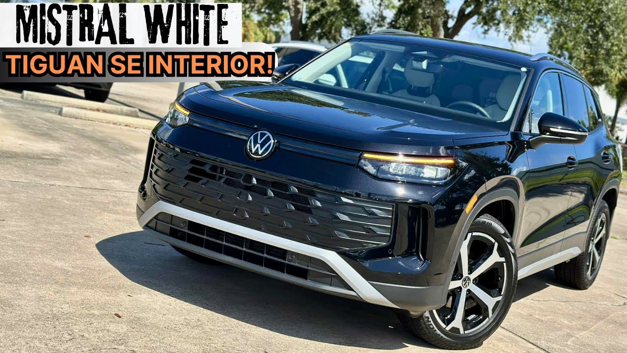 2025 VW Tiguan SE With New Mistral Interior Shows Off A Classy Spec At ...