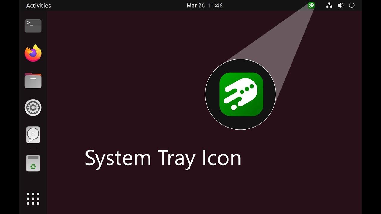 How to Enable System Tray Icons in Debian Linux - YouTube