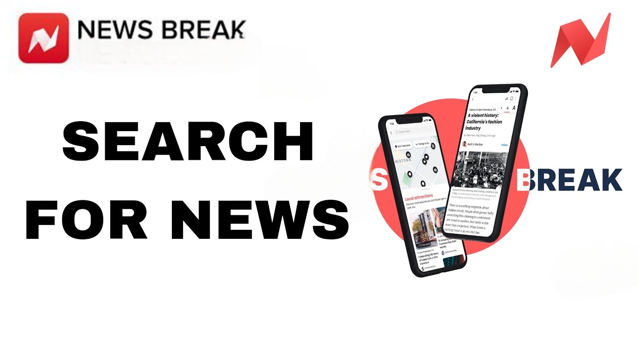 How To Search For News On NewsBreak & Local News And Alerts App - YouTube