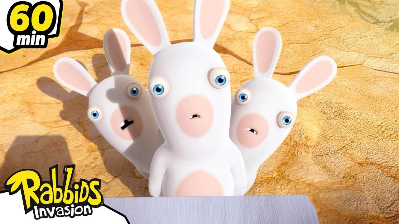 What did the Rabbids discover? | RABBIDS INVASION | 1H New compilation ...