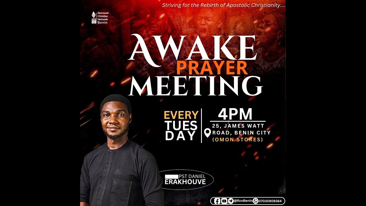 AWAKE PRAYER MEETING || 17TH DECEMBER 2024. - YouTube