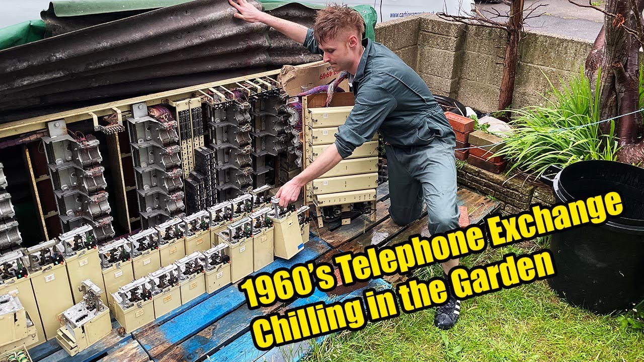 Buying An Old 1960's Strowger Telephone Exchange For Restoration! - YouTube