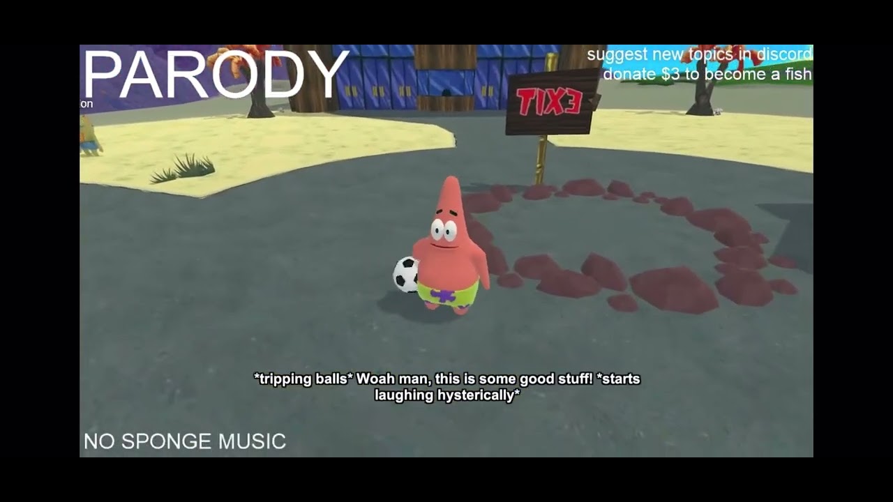 Patrick Bouncing and going insane part 5 Ai Sponge - YouTube