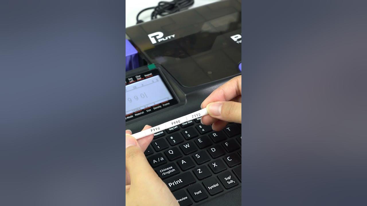 In nhanh hơn với Máy in đầu cos Puty P990 - YouTube