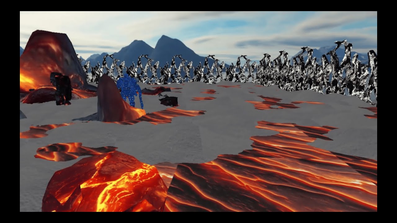 Volcano in OpenGL - YouTube