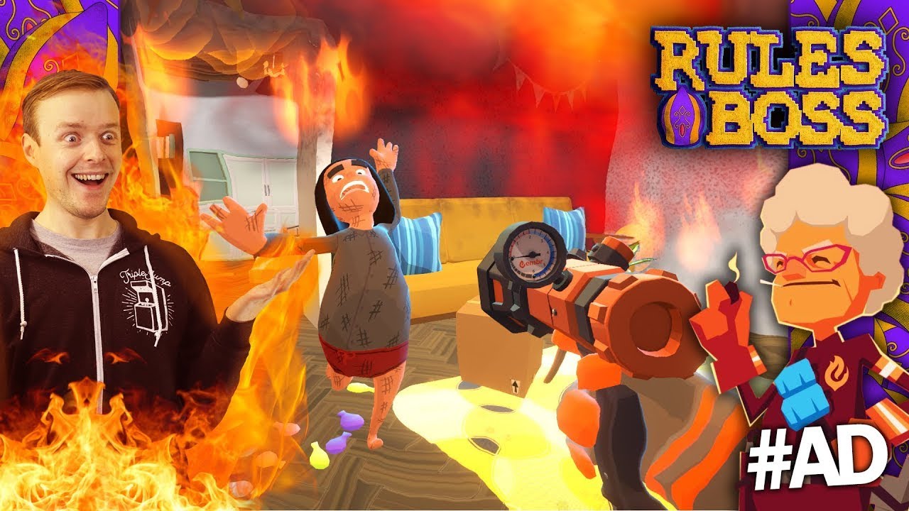 "FIGHTING FIRE WITH FIRE" EMBR CHALLENGE! | Rules Boss #AD - YouTube