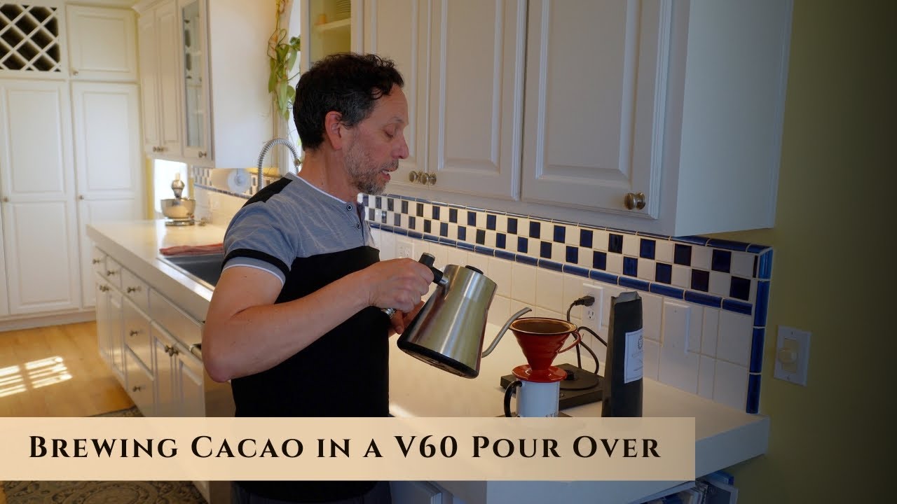 How to Brew Cacao in a V60 Pour Over - YouTube