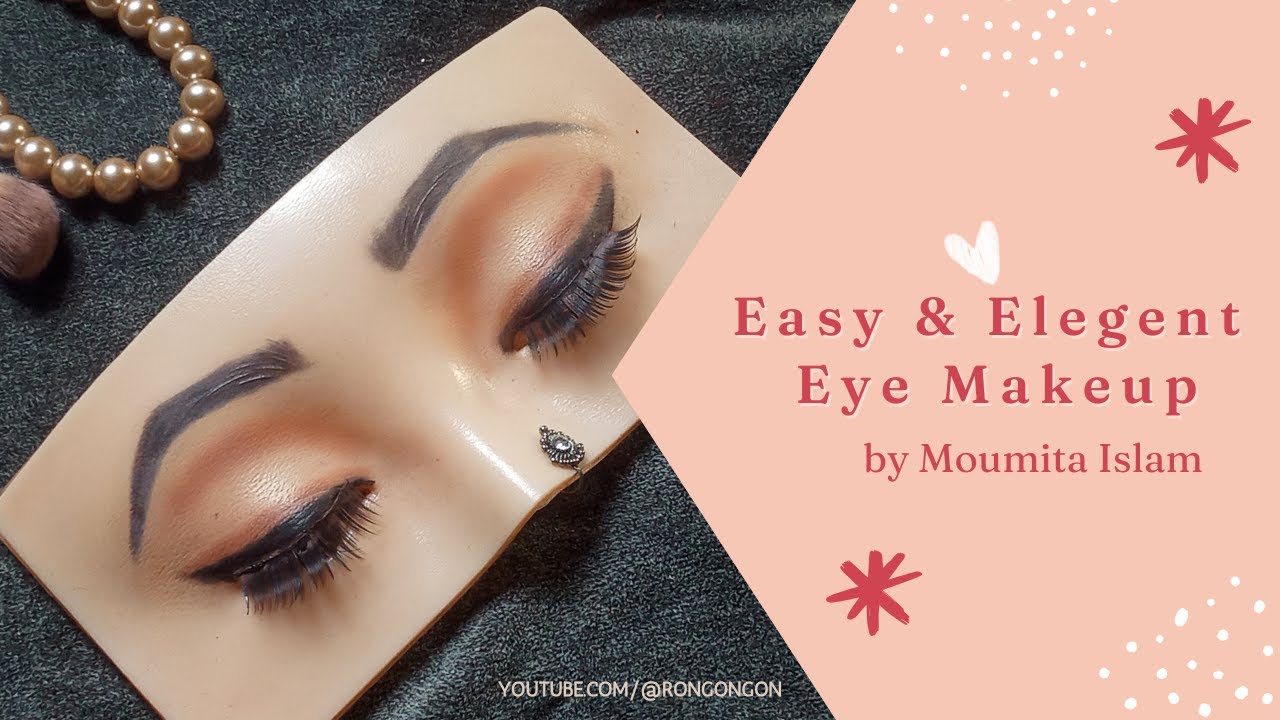 Easy & Elegent Eye Makeup Tutorial.#eyemakeup - YouTube