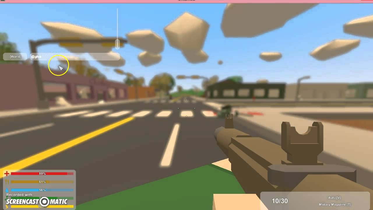 come usare i trucchi per unturned - YouTube