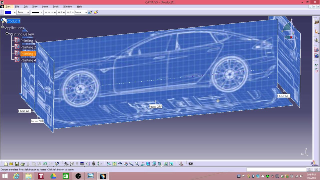CATIA V5 Tesla model S surface modeling totorial 1 - YouTube