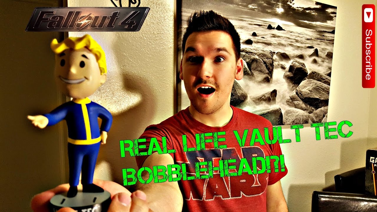 Real Life Vault Boy Bobblehead!?! - YouTube