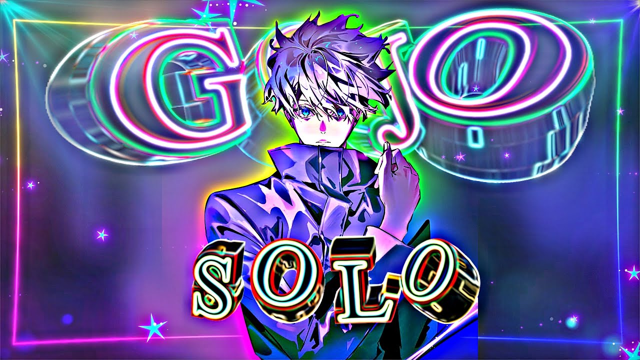 Satoru Gojo - Solo 🔥GOJO🔥[Edit/AMV] - YouTube