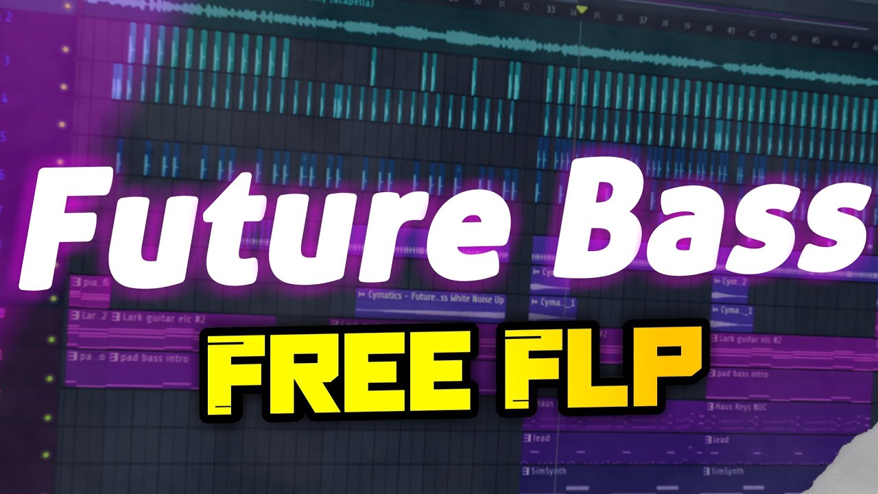 [Free Flp] Future Bass Drop! Flstudio 20 Tutorial - YouTube