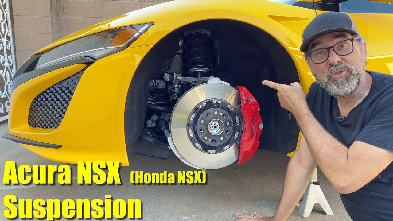 2020 Acura NSX Suspension Walkaround - A Ton Of Clever Engineering Is ...