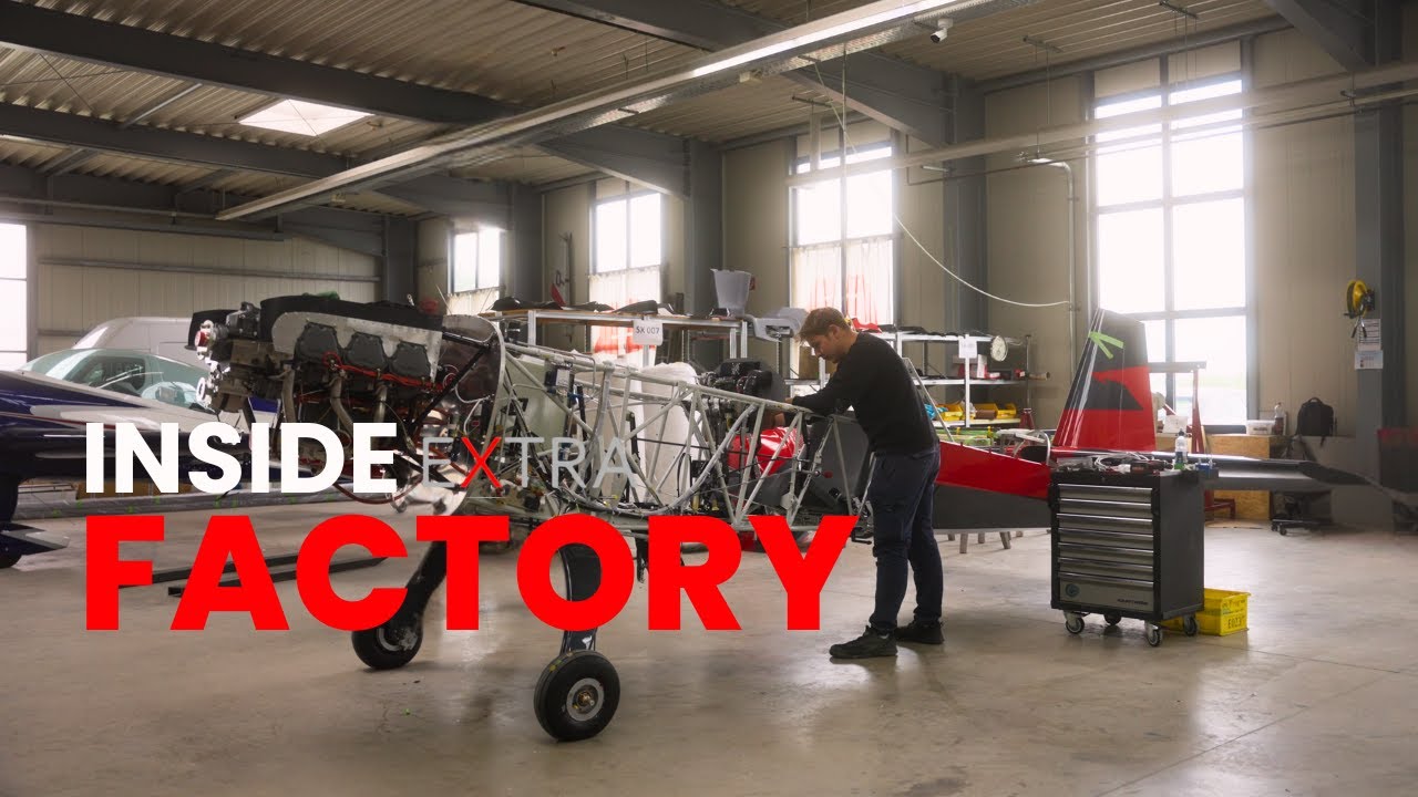 Step Inside the EXTRA Aircraft Factory Tour - YouTube